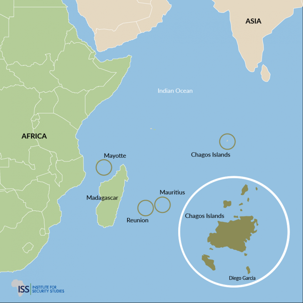 Mauritius Island Location Map